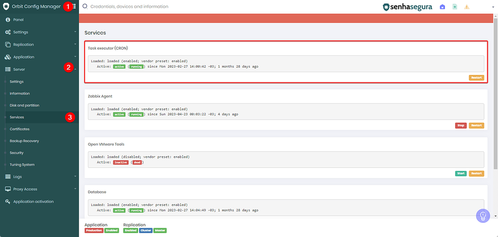 Check Status in Cron via Web - Orbit Server Manager - Segura Community