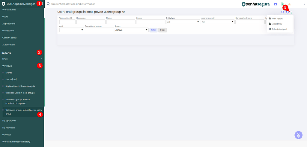 How to access windows users and groups in local power users group ...