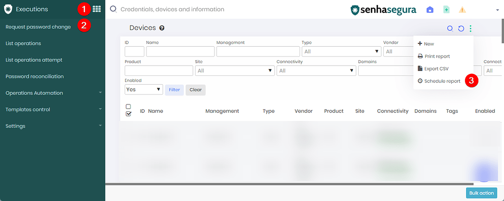 How to create request password change schedule report - PAM Core ...