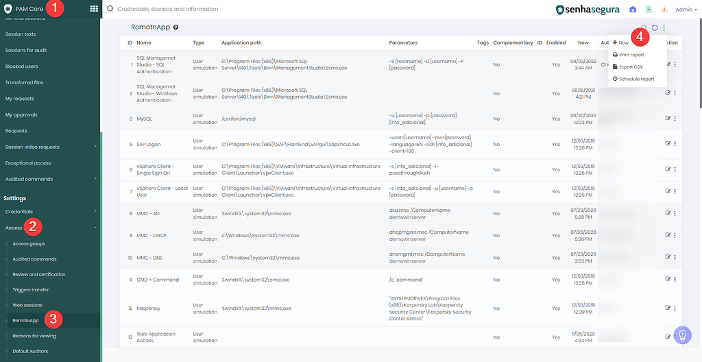 Setup Remoteapp to database connections using Dbeaver - PAM Core ...